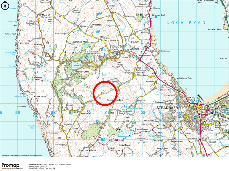 For Sale: EAST GLENSTOCKADALE FARM - Leswalt, Stranraer, DG9 0LU